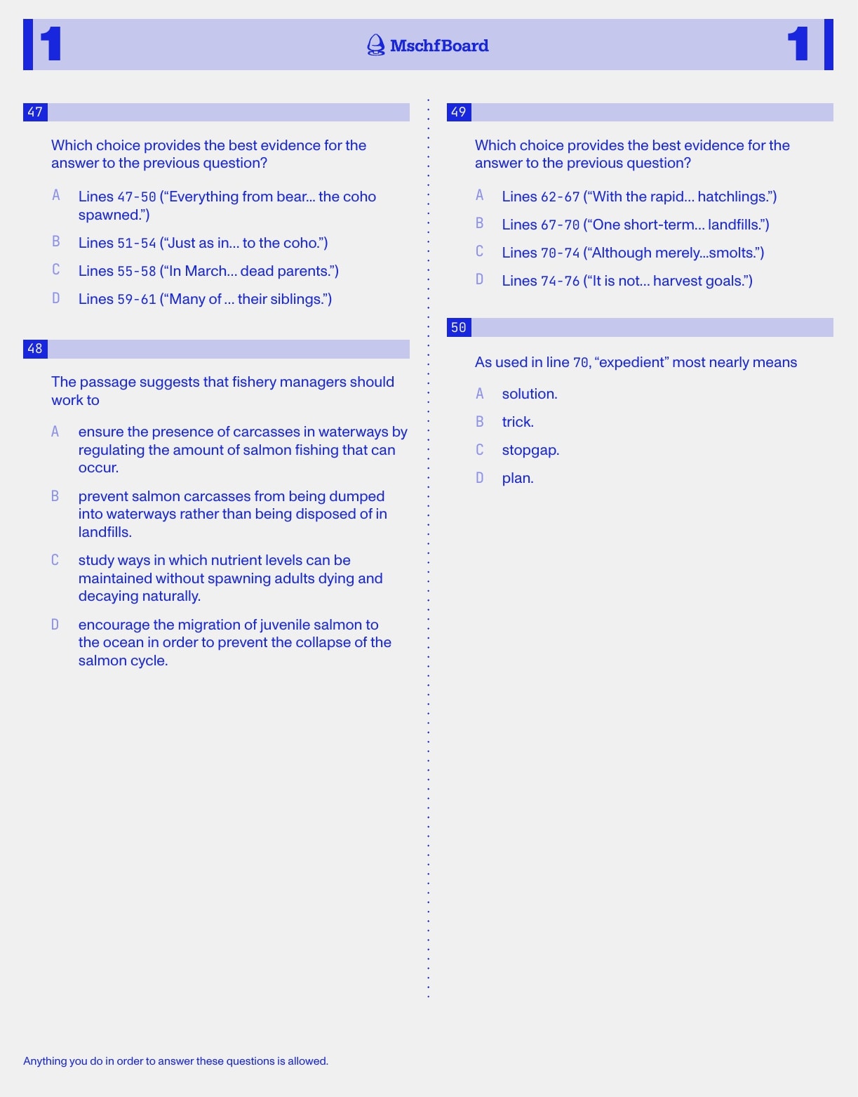 Everyone who did the MSAT, what kind of questions were on it? : r/MSCHFApp